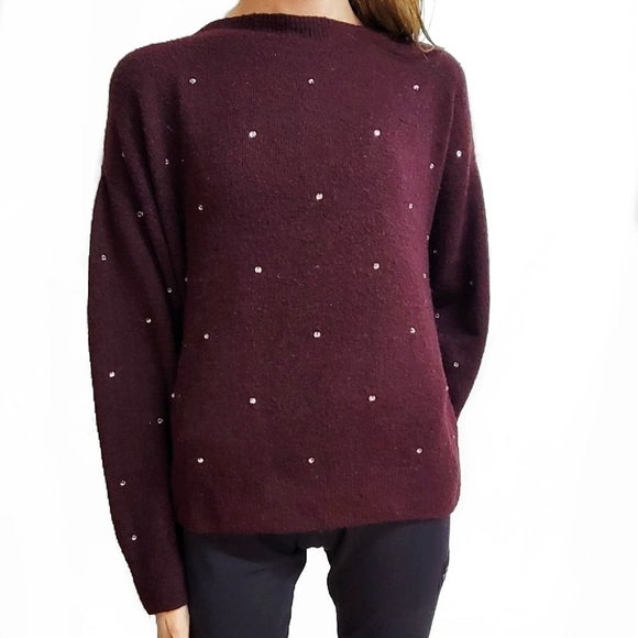 H&M | Sweaters | Hm Bedazzled Sweater | Poshmark